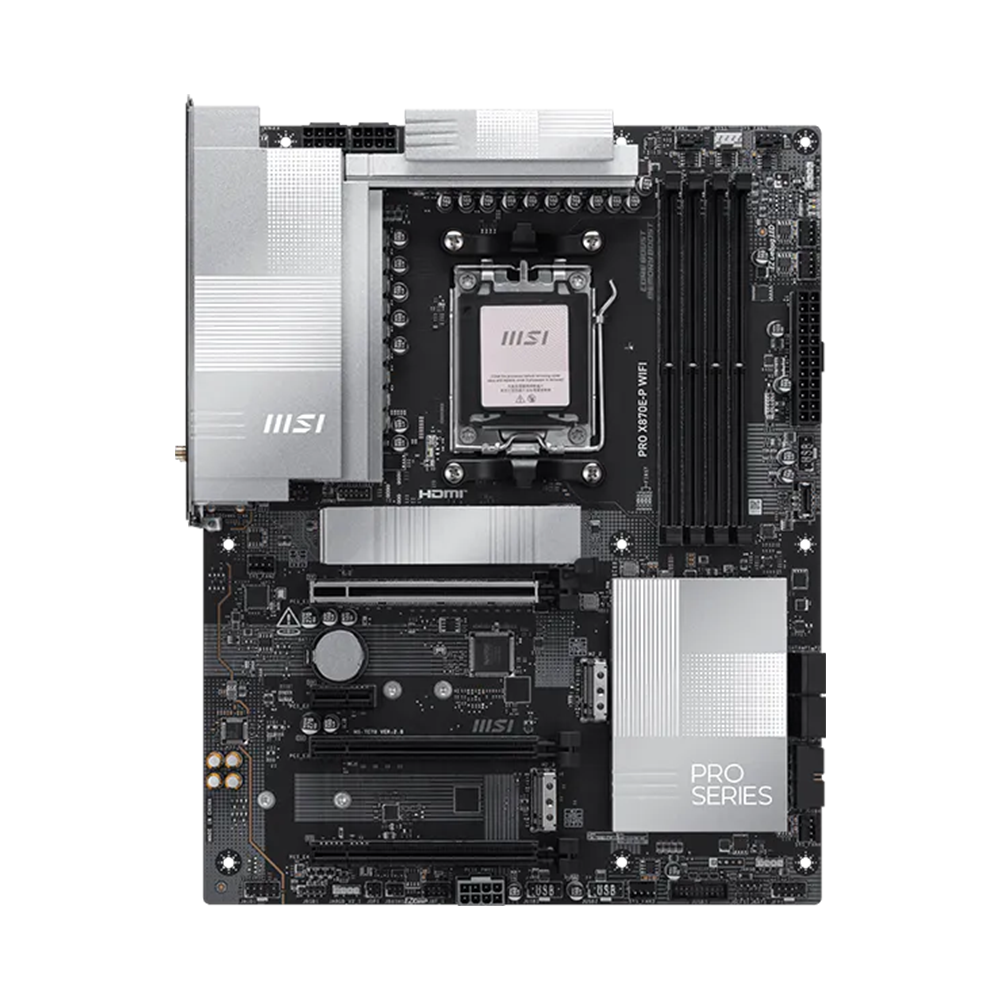 MSI PRO X870E-P WIFI DDR5 Motherboard - Black – Quadra Stores