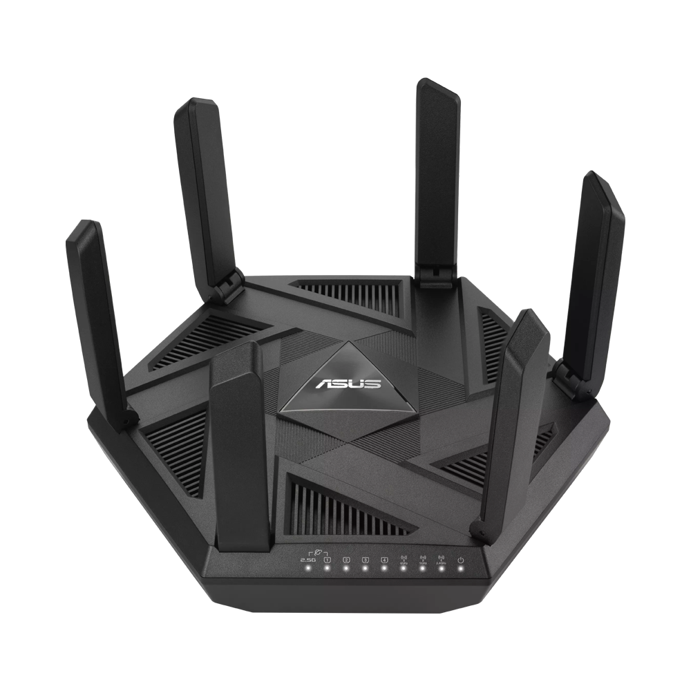 ASUS RT-AXE7800 Tri-Band WiFi 6E Router - Black – Quadra Stores