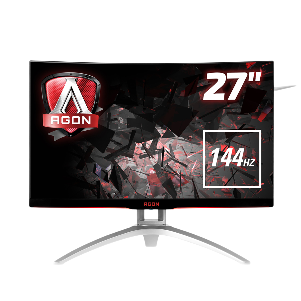 AOC AGON AG272FCX 27 Inch 4ms 144Hz Gaming Monitor - black – Quadra Stores