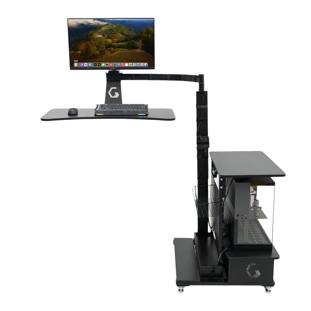 Ingrem Floating Table - Black (Right Rudder) – Quadra Stores