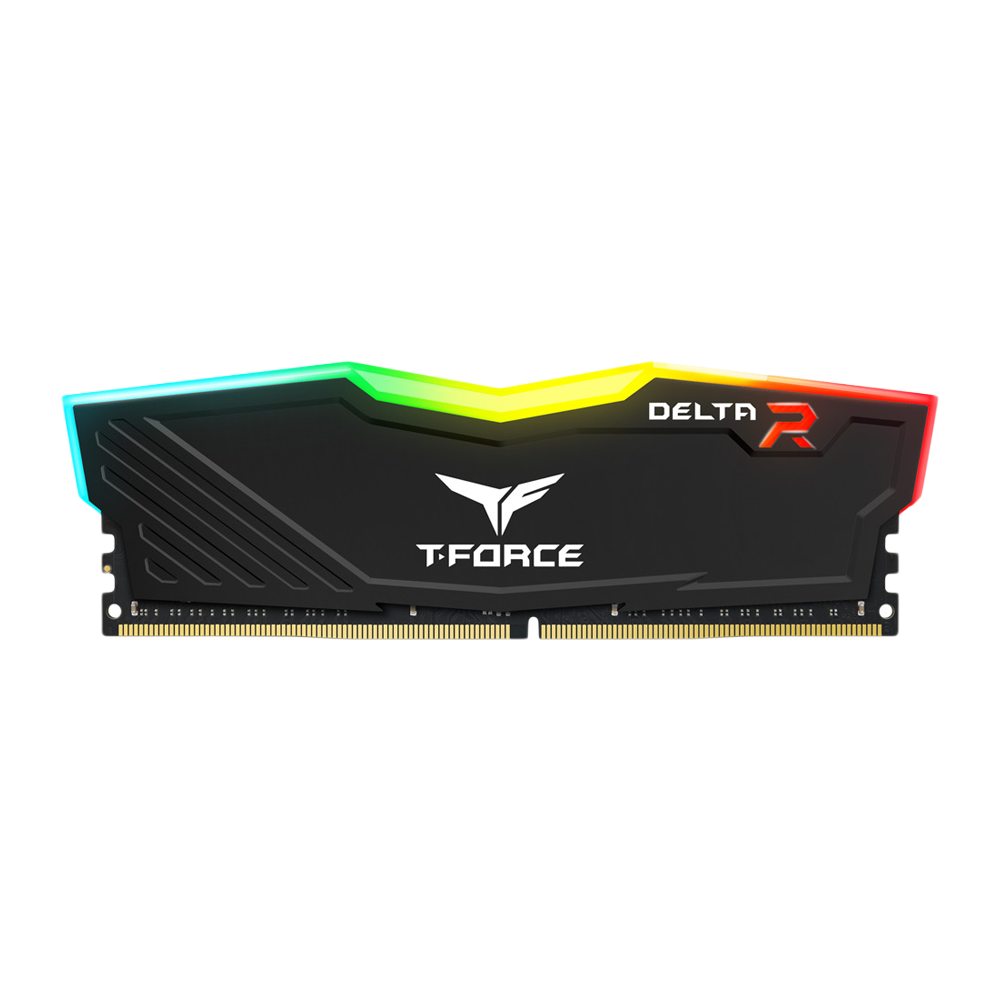TEAM GROUP T-FORCE DELTA 8GB DDR4 2666MHZ RGB Memory - Black – Quadra ...